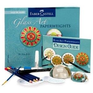 Faber- Castell | Art | Fabercastell Glass Art Paperweights Kit Creative ...